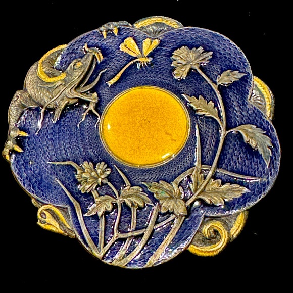 Jewelry | Large Rare Vintage Japanese Brooch Featuring A Dragon And ...